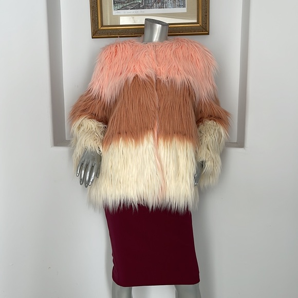 Story Of Lola | Jackets & Coats | Story Of Lola Faux Fur Jacket Coat ...